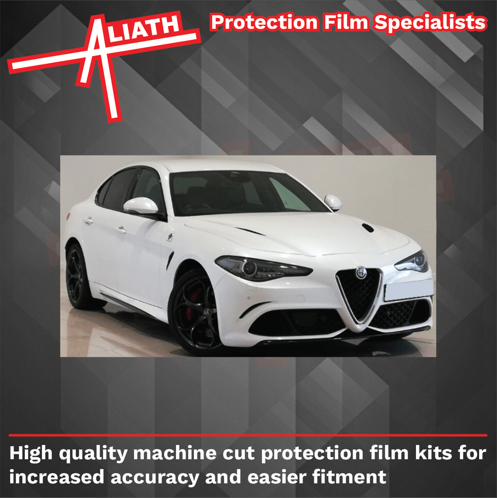 Alfa Romeo Giulia (952) 2016-Present, Roof Front CLEAR Paint Protectio ...