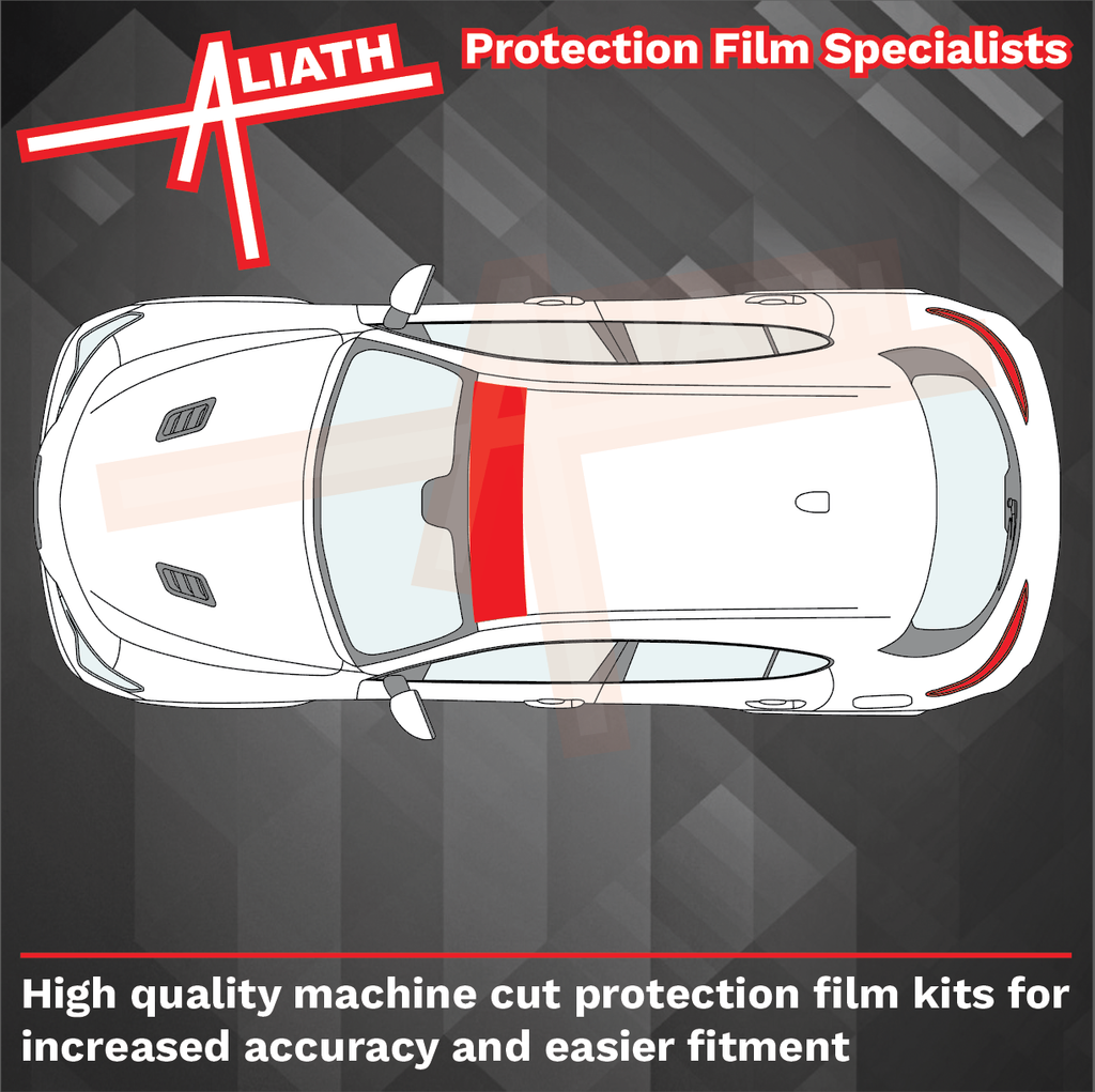 Alfa Romeo Stelvio 2017-Present, Roof Front CLEAR Paint Protection – Aliath