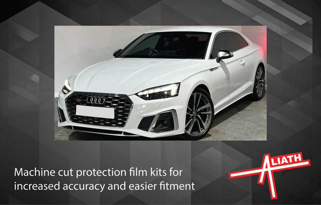 Audi A5 S-Line / S5 2020-Present, Front Bumper CLEAR Paint Protection – Aliath
