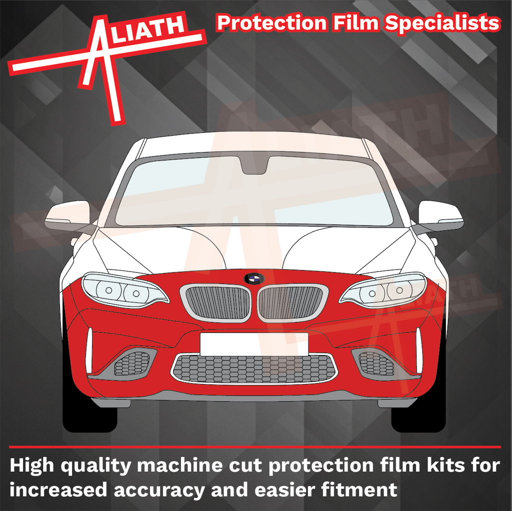 BMW 2-Series M2 Competition (Type F87) 2018-2021 Front Bumper CLEAR Pa ...