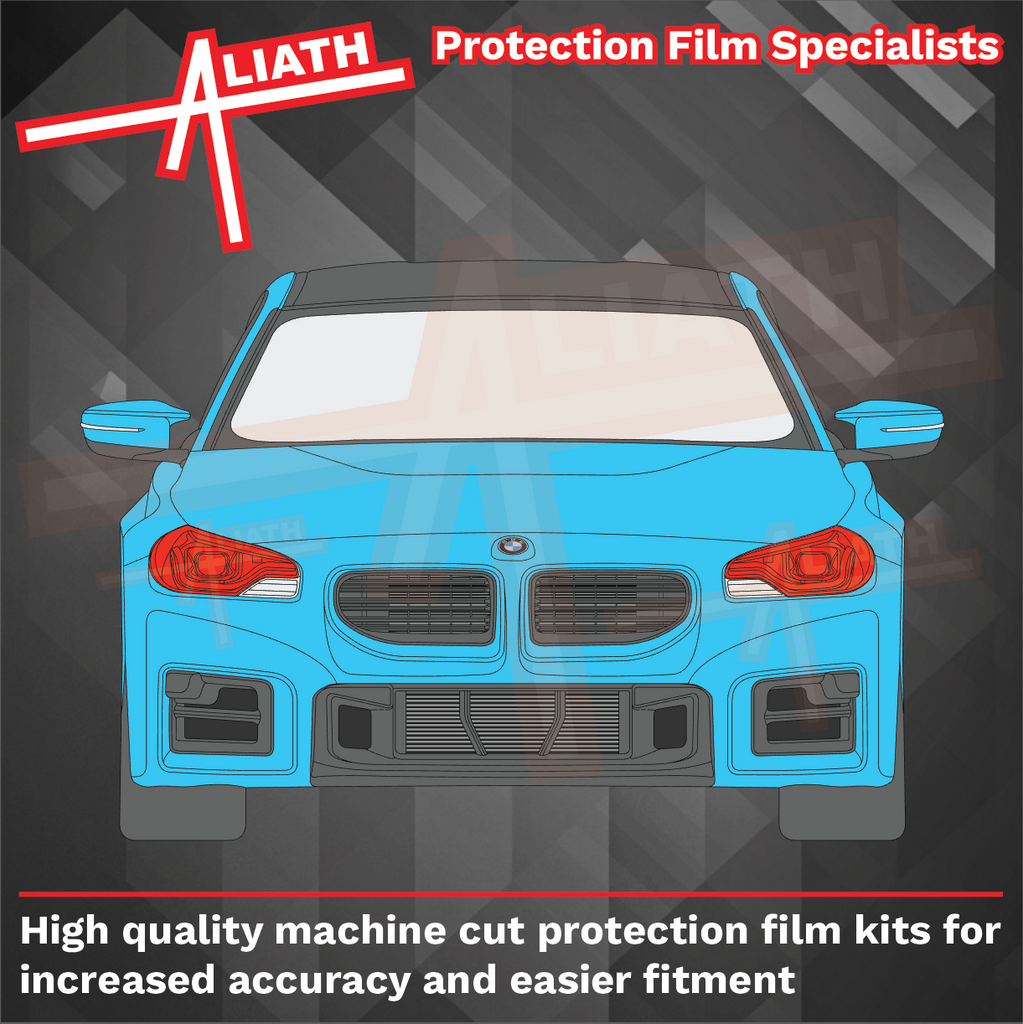 BMW 2-Series M2 (Type G42) 2022-, Headlights CLEAR Paint Protection ...