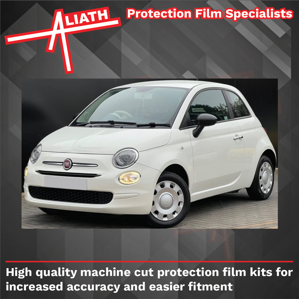 Fiat 500 2008-2016, Side Sill Panels CLEAR Paint Protection – Aliath