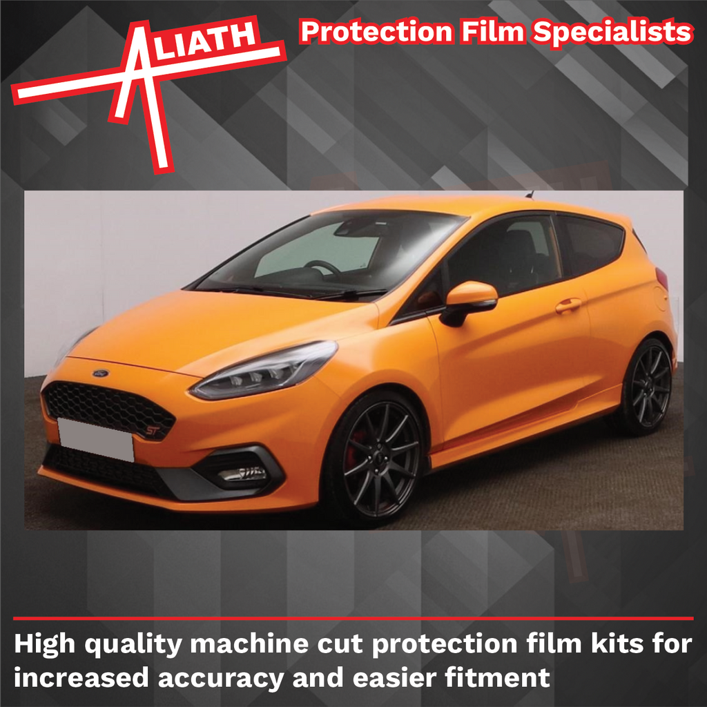 Ford Fiesta (Type Mk8) 2018-, Rear Bumper Upper CLEAR Paint Protection ...