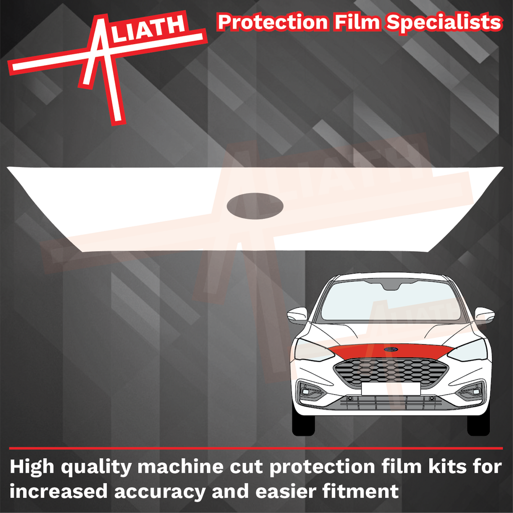 Ford Focus (MK4) 2019-Present, Front Bumper Upper CLEAR Paint Protecti ...