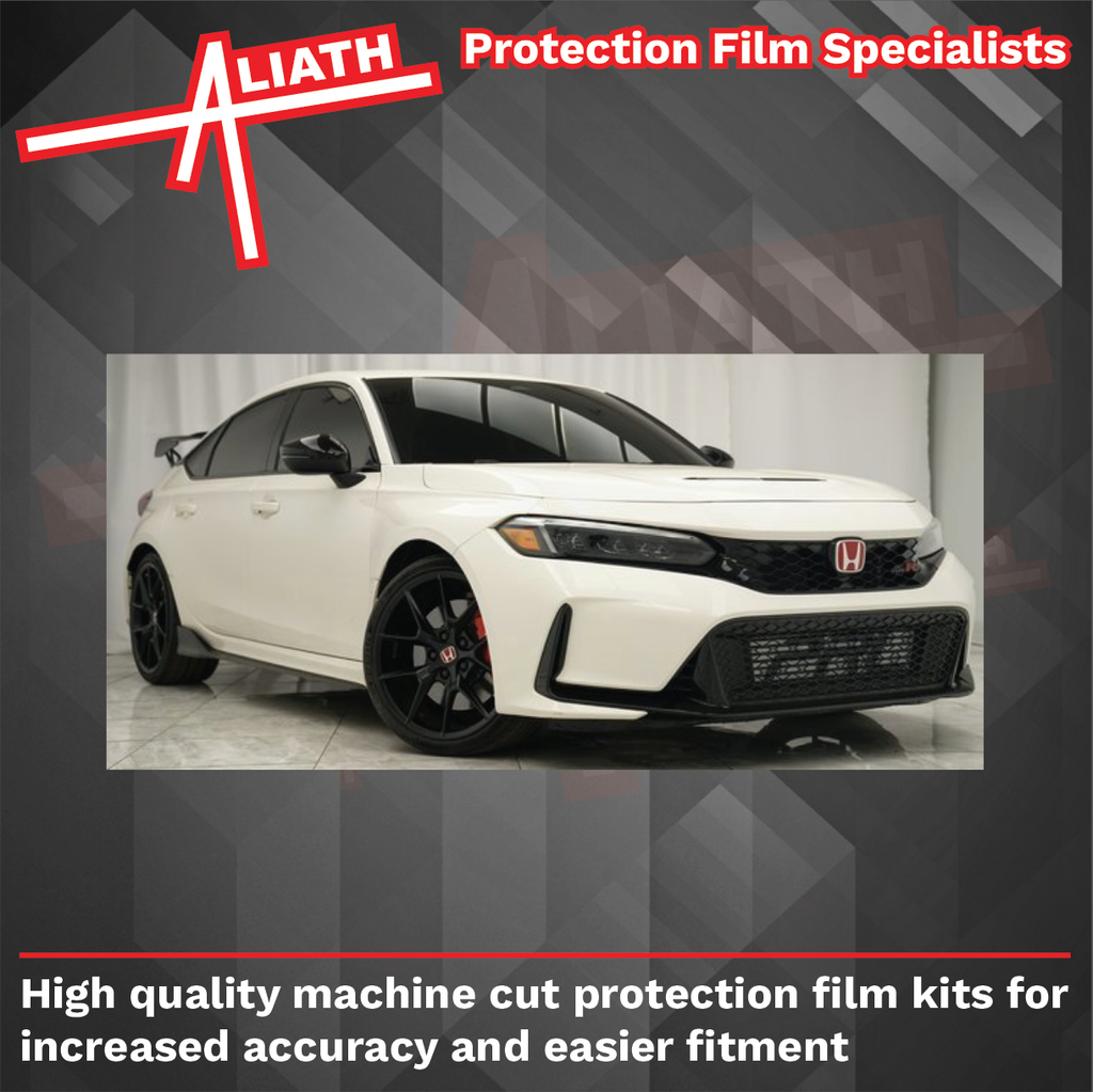Honda Civic Type R (FL5) 2022-Present, Front Bumper CLEAR Paint Protec ...