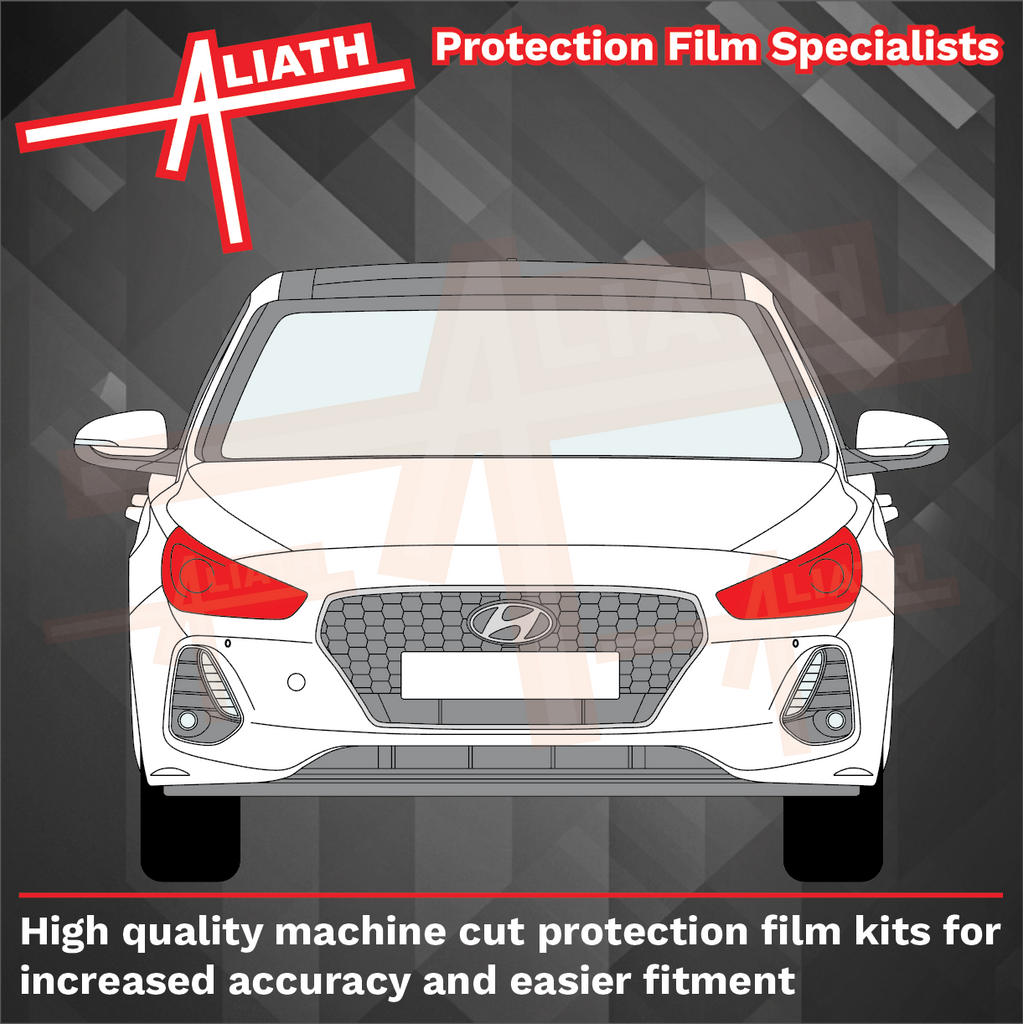 Hyundai i30 2021-Present, Headlights CLEAR Stone Protection – Aliath