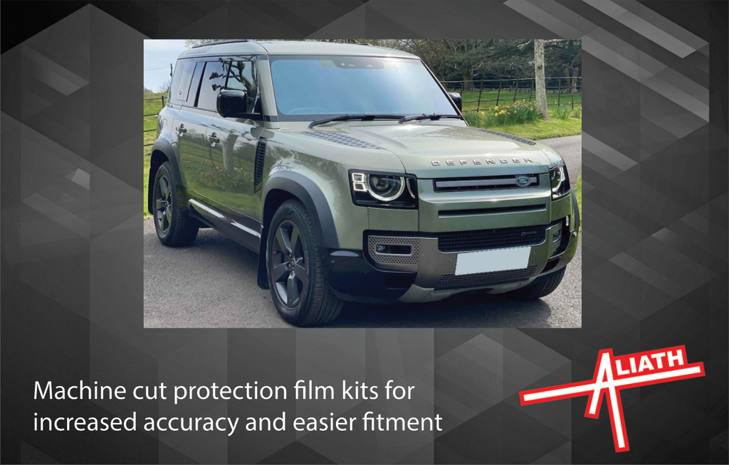 Land Rover Defender 2020-Present, Front Wings CLEAR Paint Protection ...