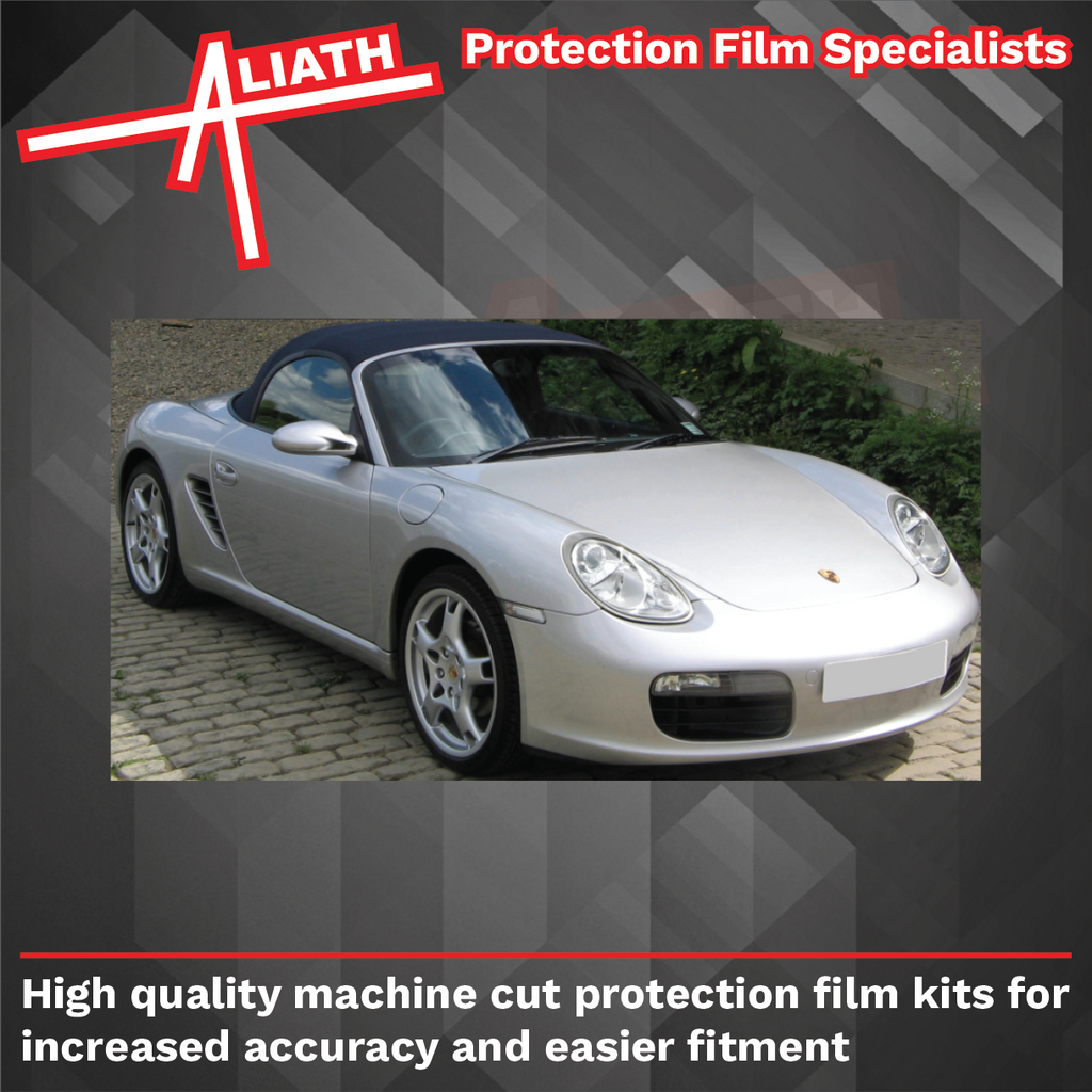 Porsche Boxster / Cayman (987 Gen.1) 2004-2008 Bonnet & Wings CLEAR Pa ...