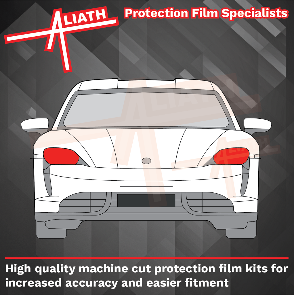Porsche Taycan 2019-Present, Headlights CLEAR Paint Protection – Aliath