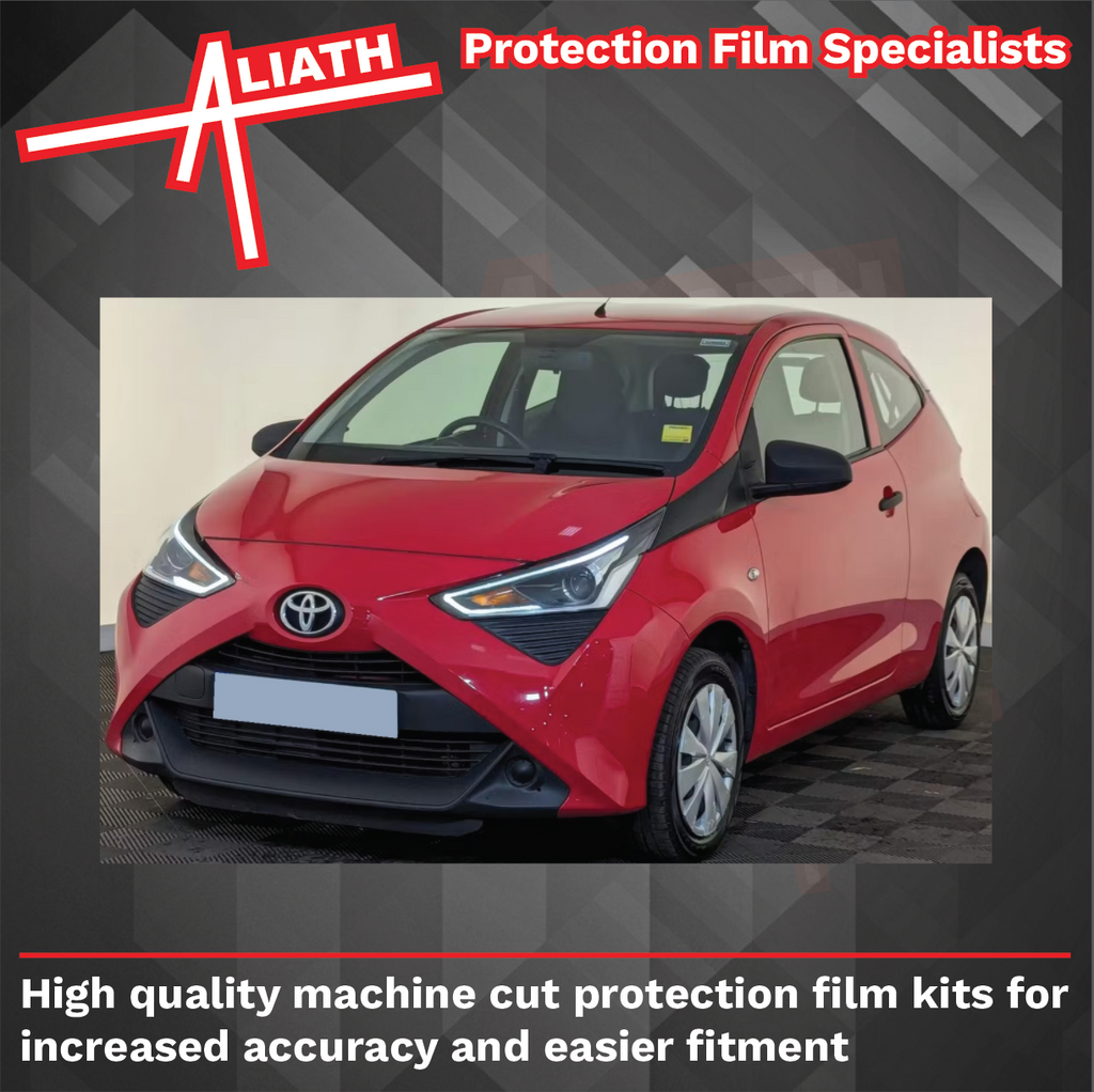 Toyota Aygo 2014-2022, Rear Arches CLEAR Paint Protection – Aliath