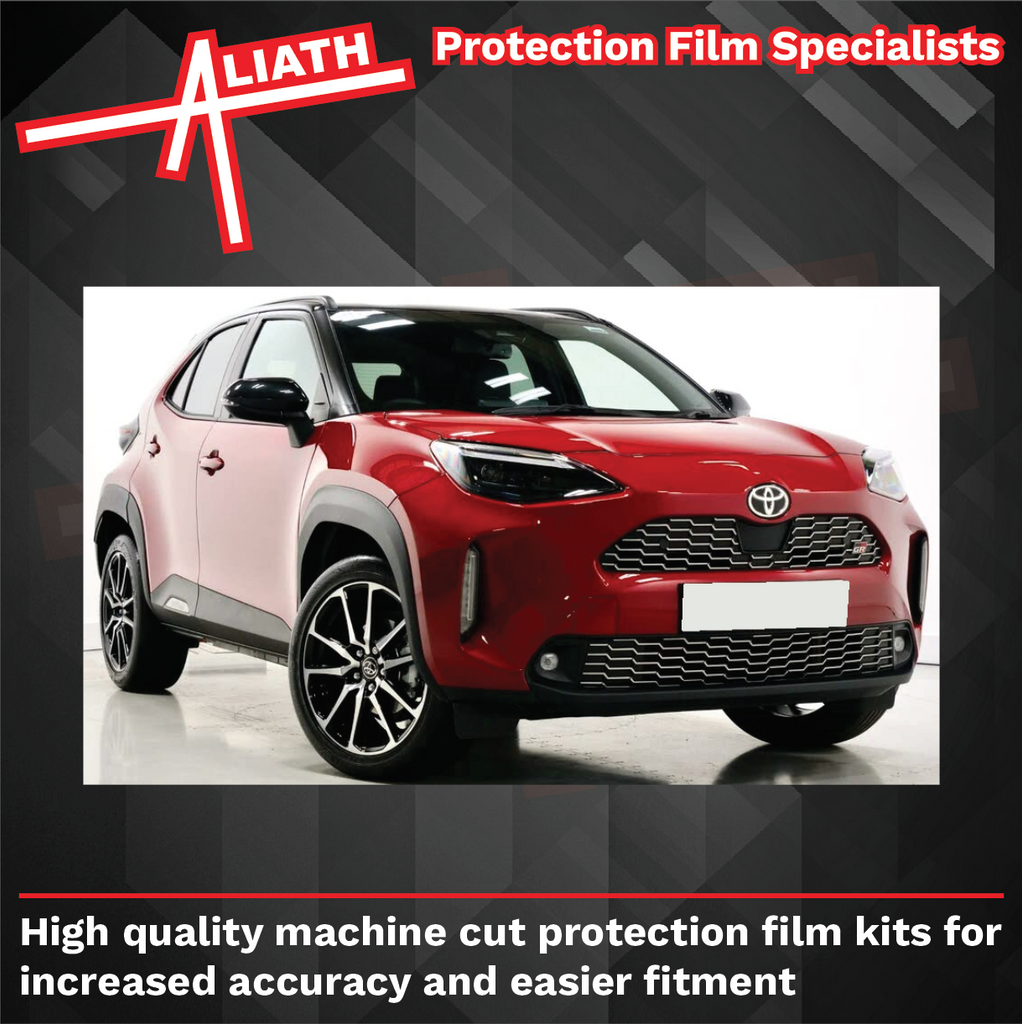 Toyota Yaris Cross 2020-Present, Bonnet & Wings CLEAR Paint Protection ...