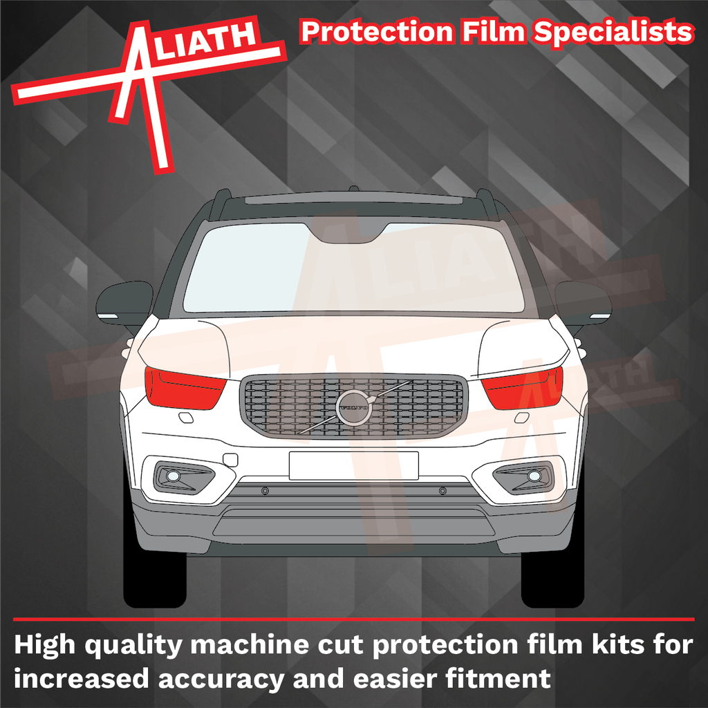 Volvo XC40 (2021-Present), Headlights CLEAR Stone Protection – Aliath