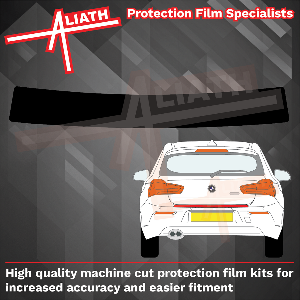 BMW 1-Series (Type F20 F21) 2015-2019, Rear Bumper Upper CARBON Paint ...