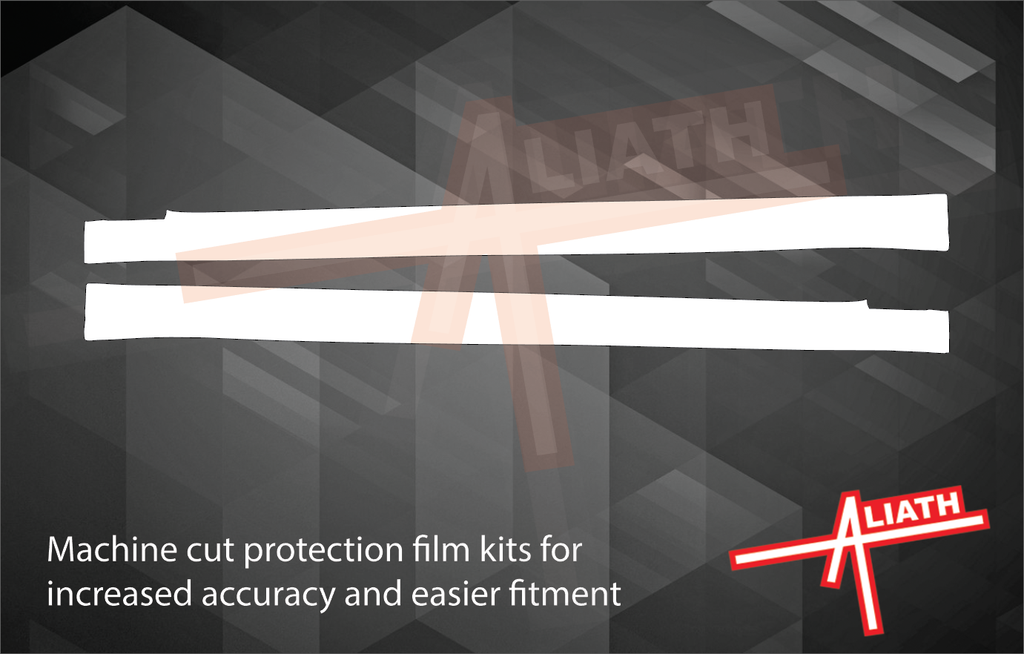 Audi E-Tron GT 2020-Present, Side Sill Skirt Trims CLEAR Paint Protect ...