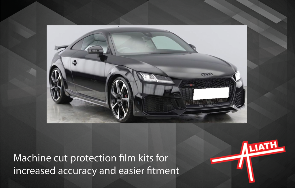 Audi TT RS (Type 8S) 2019-Present, Front Bumper CLEAR Paint Protection ...