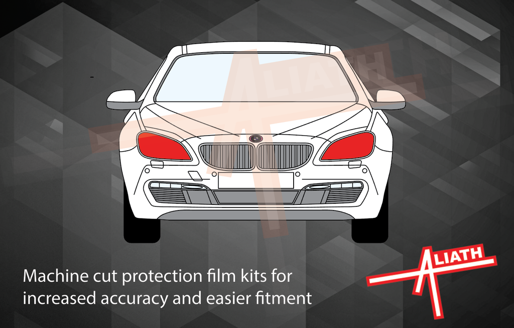 BMW 6-Series & M6 Gran Coupe (Type F06) 2014-2019, Headlights CLEAR Pa ...