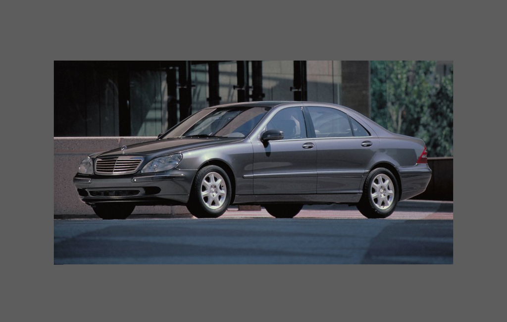 Mercedes-Benz S Class (W220) Rear Bumper Upper CLEAR Shield – Aliath