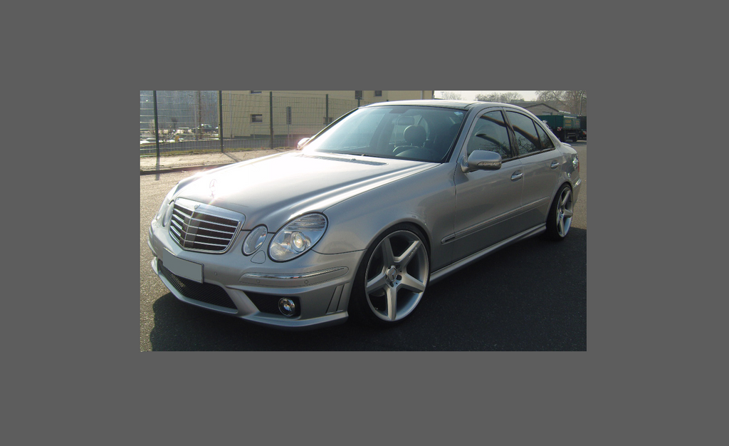 Mercedes-Benz E Class (W211) Door Mirror Covers CLEAR Paint Protection ...