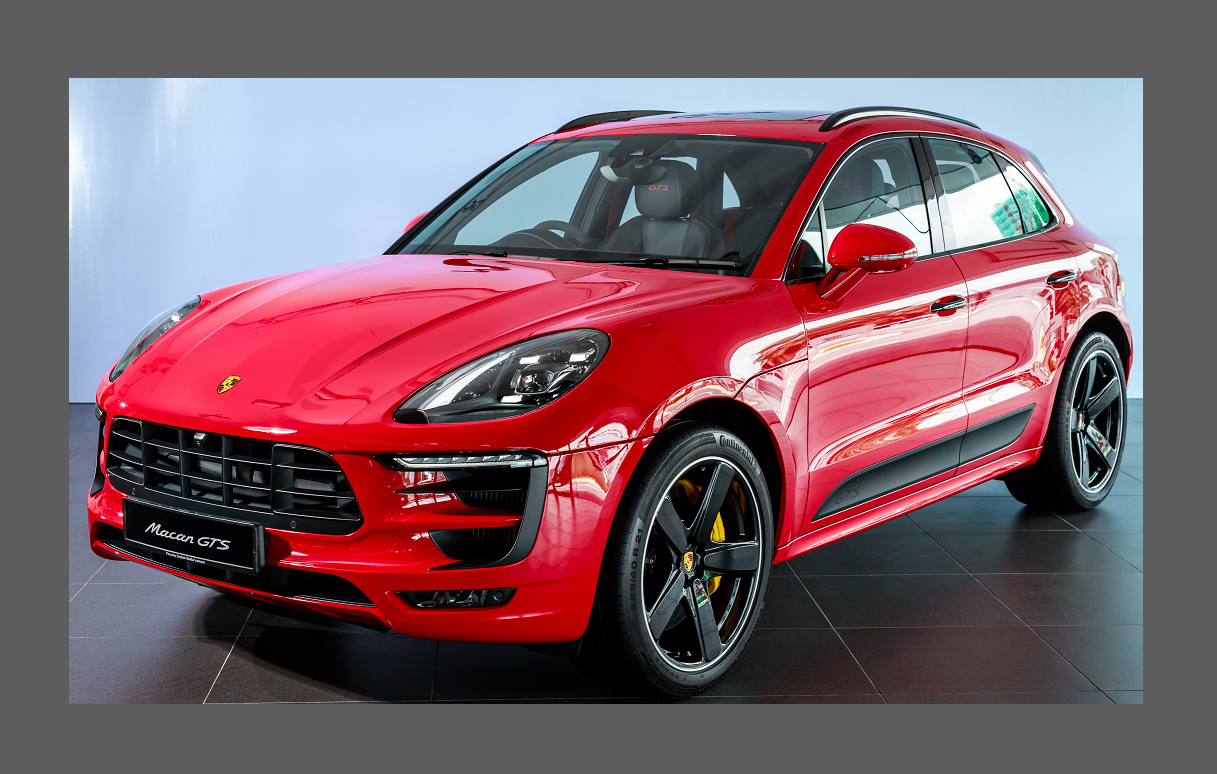 Porsche Macan (Type 95B) 2014- Rear Bumper Upper CLEAR Paint Protectio ...