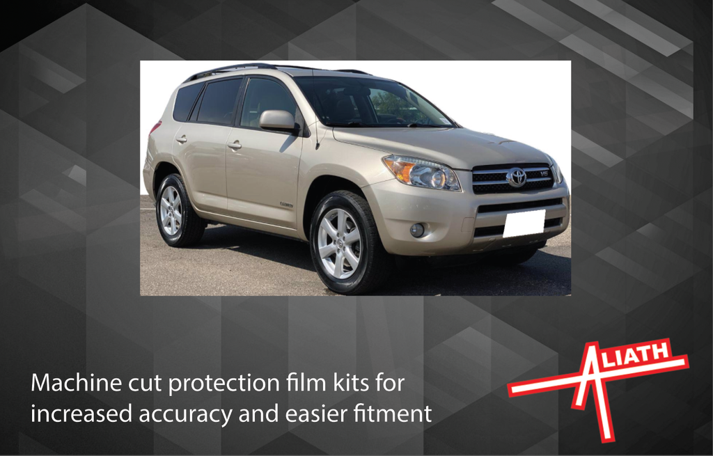 Toyota Rav 4 (5dr) 2006-2013, Rear QTR & Door Lower Arches CLEAR Paint ...
