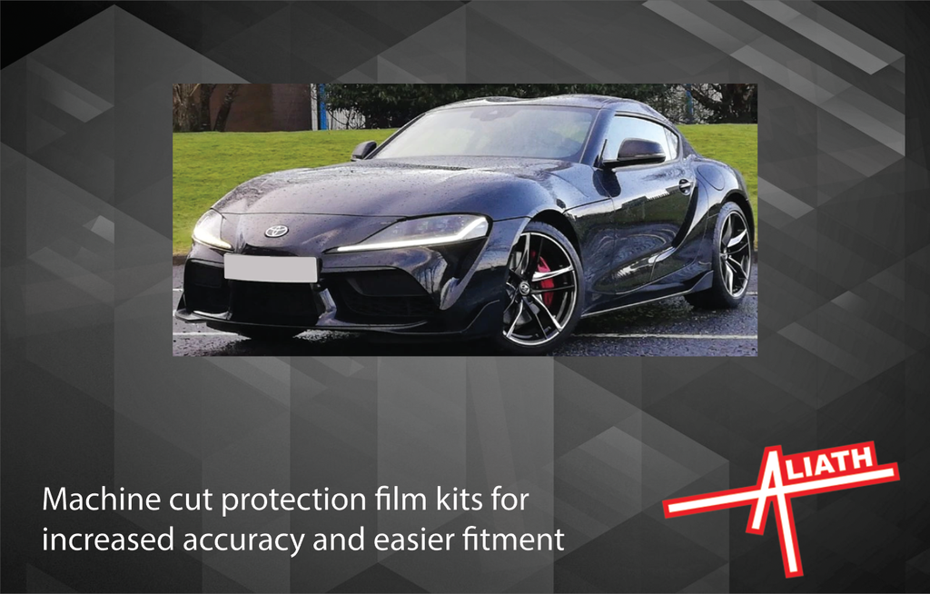 Toyota Supra 2019-Present, Rear Sill & QTR / Wing Arch CLEAR Paint Pro ...