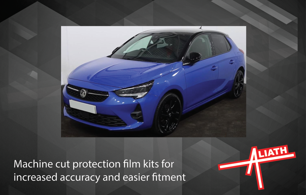 Vauxhall Corsa (Type F) 2019-Present, Rear Bumper Upper CLEAR Paint Pr ...