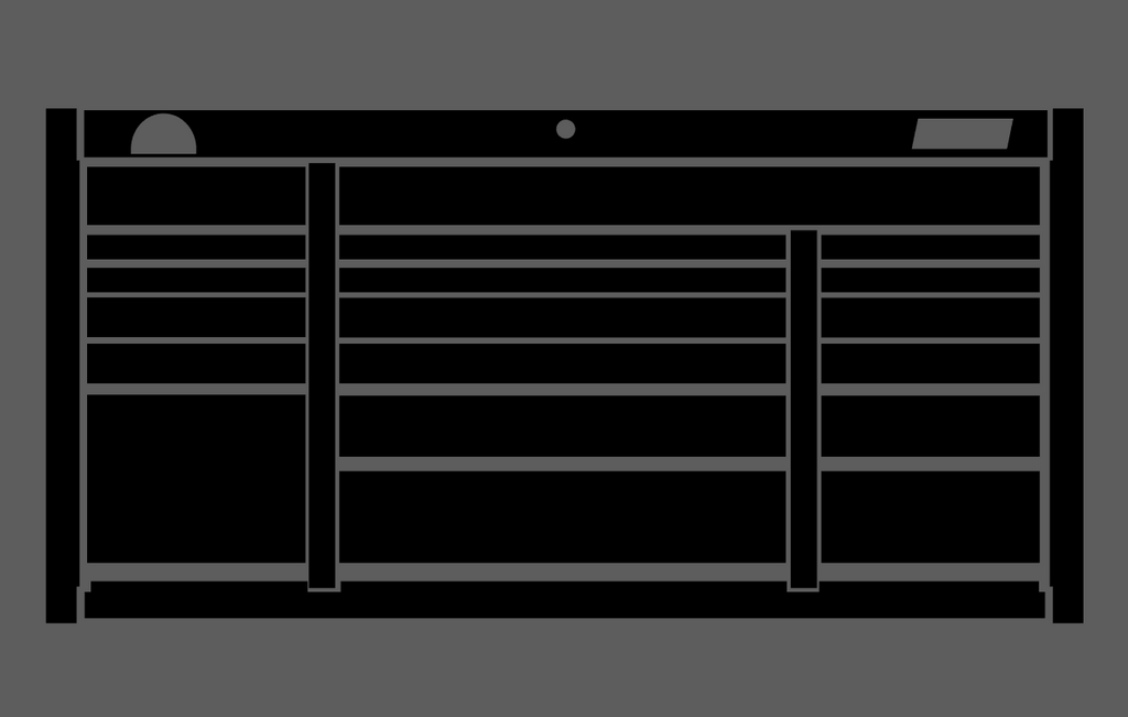 Mac Tools MB1080-OR Tool Box, Front Panels CLEAR Paint Scratch Protect – Aliath