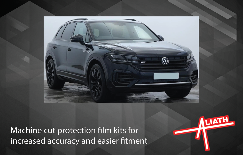Volkswagen Touareg 2018-Present, Rear Door Arches CLEAR Paint Protecti ...